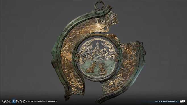 {游戏系列}美国God of War:战神（UI,角色，场景）-花瓣网