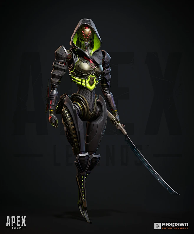 Apex Legends-Ash-Biotechnic-花瓣网