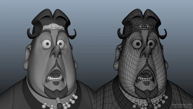 Melquiades - Sergi Caballer : Melquiades was a Character modeling, UV's ...