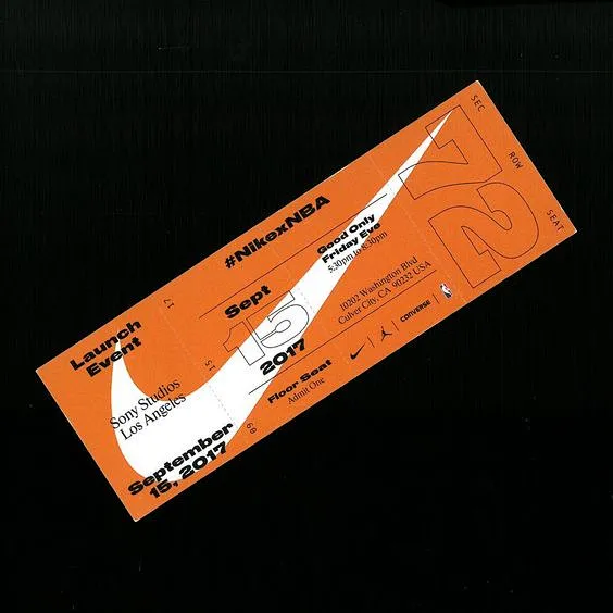 FISK on Instagram: “A year ago we had the honor of designing the ticket ...