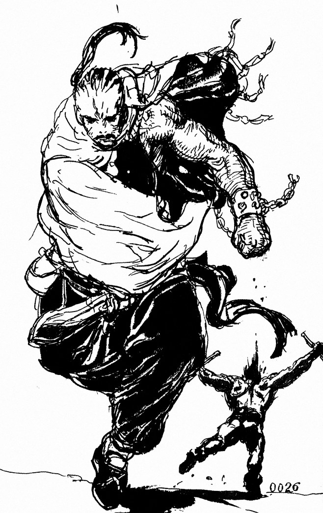 寺田克也速写作品集人物速写来自cgbook.cn (27)