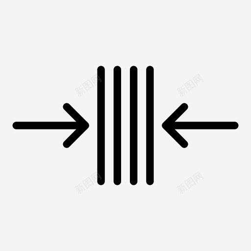 层厚压缩挤压图标 UI图标 设计图片 免费下载 页面网页 平面电商 创意素材