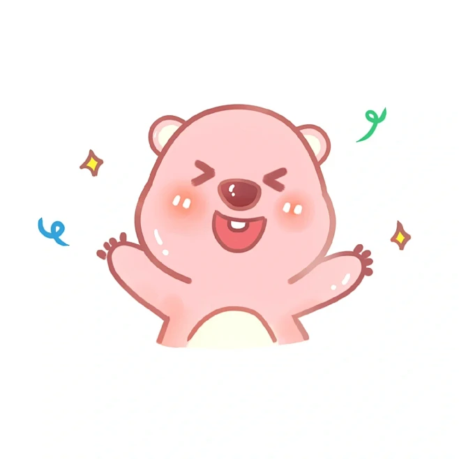 可爱简笔画｜小海狸loopy