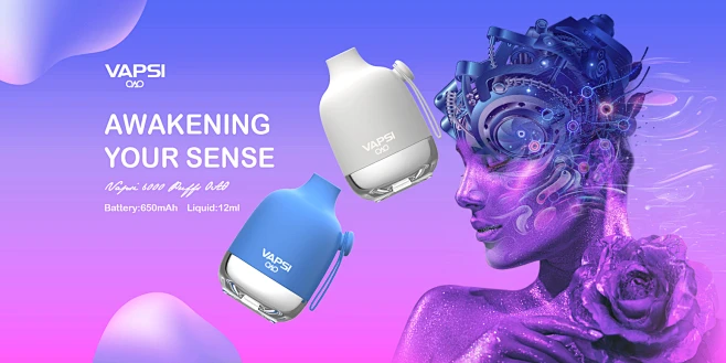 Vapsi OAO 6000 Puffs rechargeable disposable vape | Vapsi Official-花瓣网