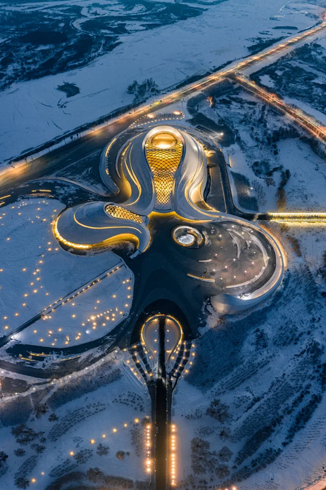 哈尔滨大剧院摄影照片-花瓣网