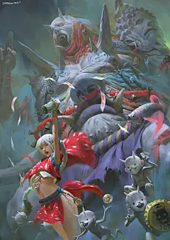 画师：ZeenChin-花瓣网