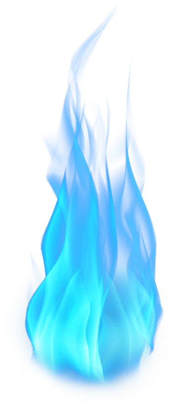 Fire Blue Flames Lit Colored 3d - Transparent Blue Fire Png Clipart ...
