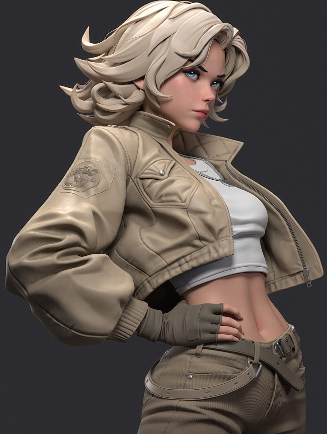 "AI Girl"-But real 3D