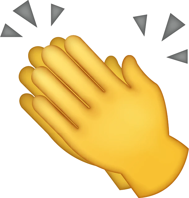 Clapping Emoji [Download iPhone Emojis]-花瓣网