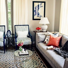 Natalie Clayman | Living room-花瓣网|陪你做生活的设计师 | 居设计##室内效果图##室内装修##装修风格#