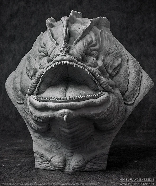 "Abyssal Tyrant" Designed and Sculpted by Mikkel Frandsen Design © 2014 ...
