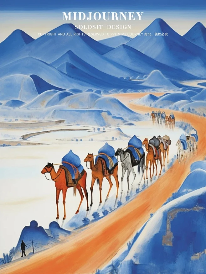 画中国 003 _ 丝绸之路_1_AIGC绘画指北_来自小红书网页版-花瓣网