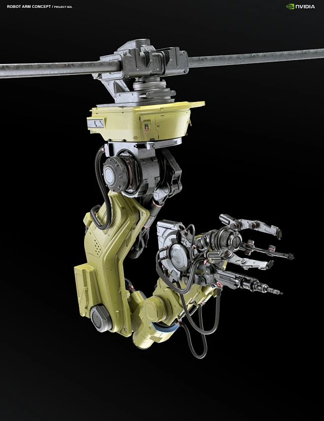 Robot Arm for Assembling scene, Gregor Kopka : A robotic industrial arm ...