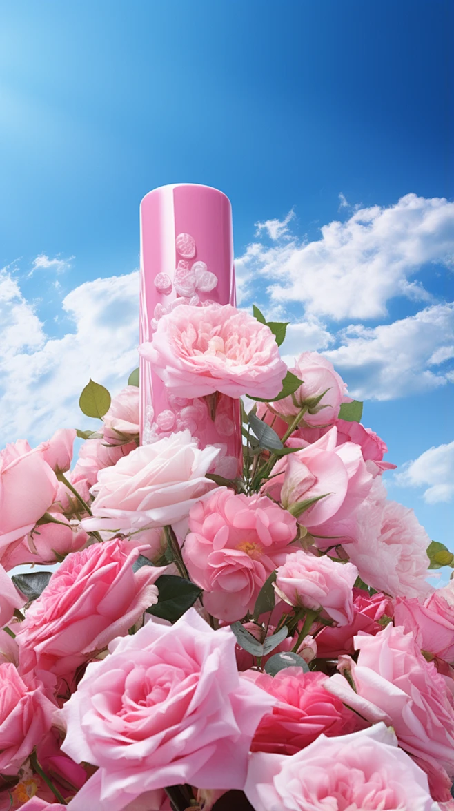 adamslee_Cane-wrapped_shampoo_surrounded_by_real_roses_flowers ...