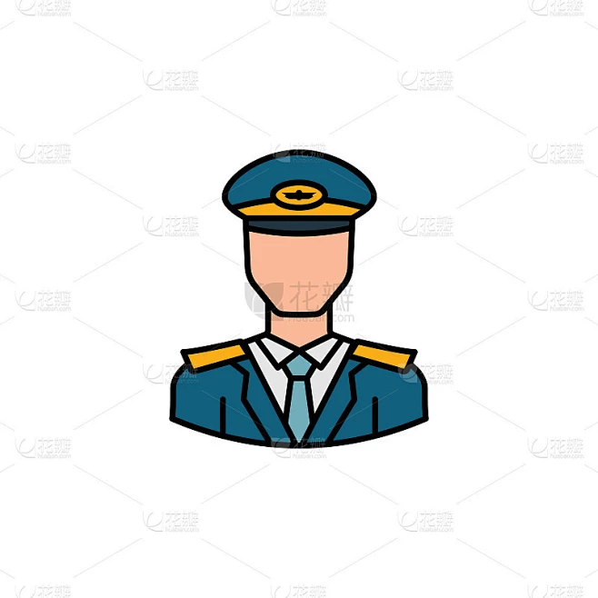 头像飞行员轮廓图标。标志和符号可以用于web logo移动应用程序UI UX图片_其他图片图片素材-花瓣网