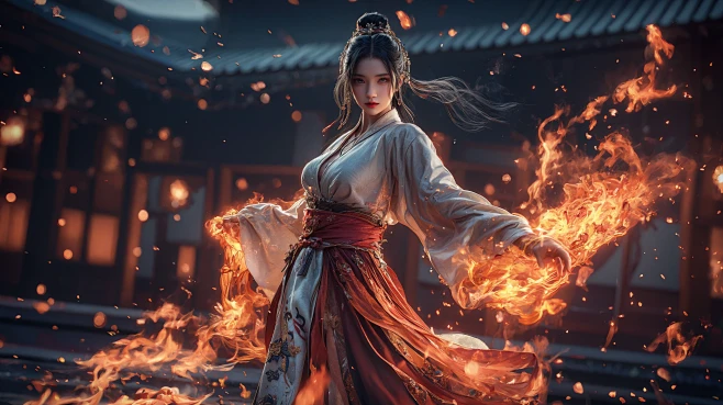 中式人物-hzj(9)-花瓣网