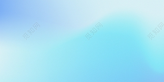 淡蓝色小清新渐变流体几何展板背景