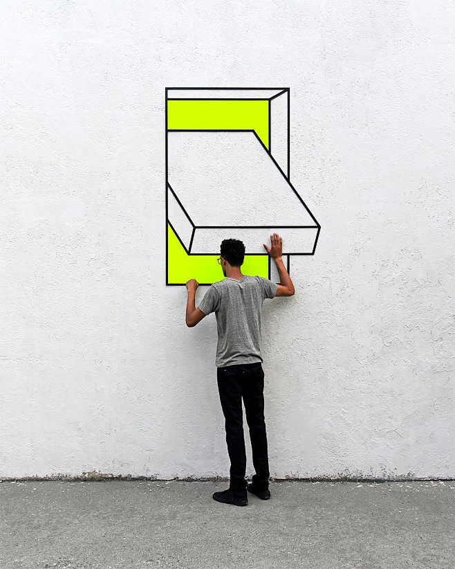 Amazing Optical Illusions by Aakash Nihalani - Inspiration Grid Desig