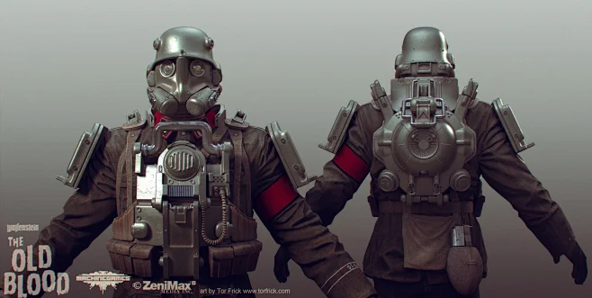 Wolfenstein: Old Blood Elite armor, Tor Frick : Designed and built the ...