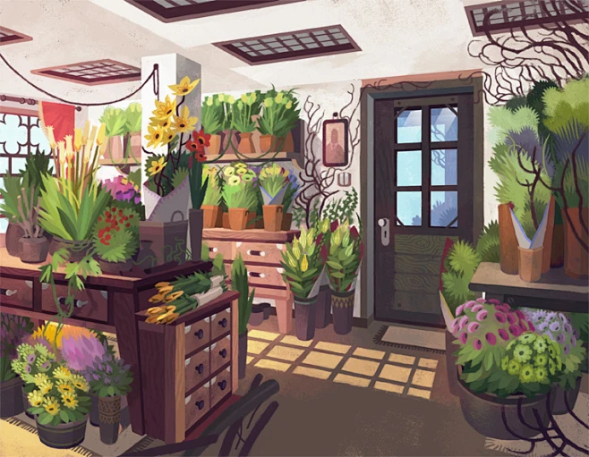 Backgrounds : Disney Interactive / Game Factory(2012-2013)图片_D-场景插画（动漫 ...