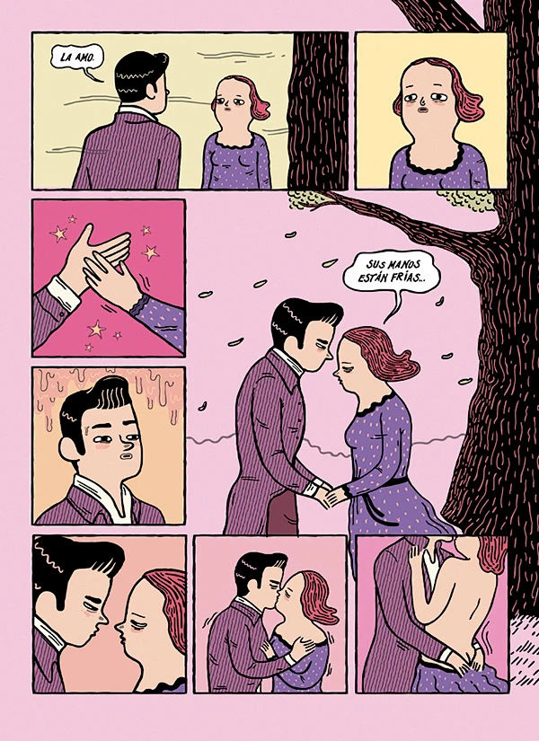 Trabajo de clase - Classwork : Classwork / New romanticsDouble comic made between Ana Galvañ ...