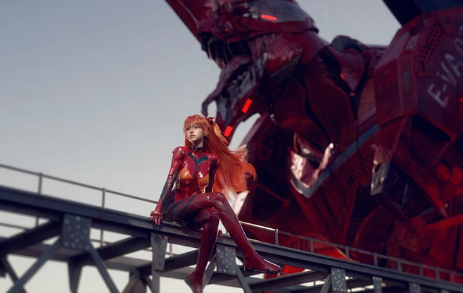 ASUKA_EVA02-花瓣网