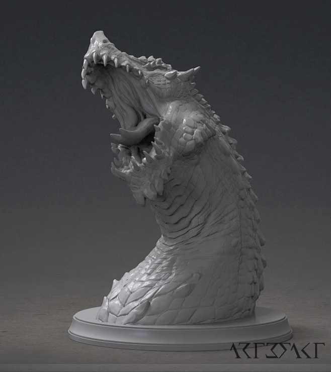 Gormazz the final voice - dragon bust, Winton Afric : Gormazz dragon ...