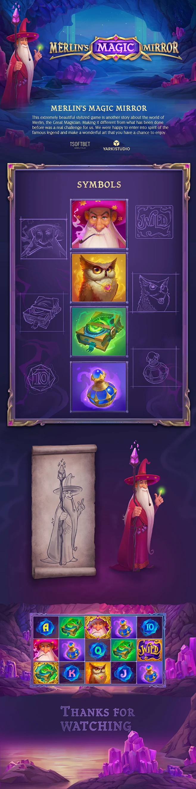 Merlin's Magic Mirror-花瓣网