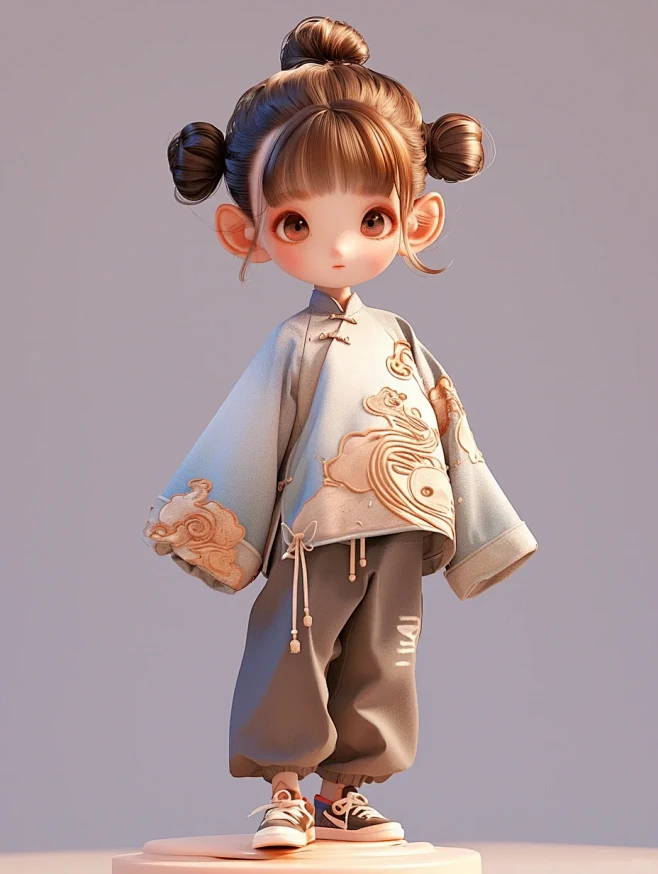 国风IP设计｜AIGC潮玩｜MJ盲盒 | 小可爱们 - 小红书-花瓣网