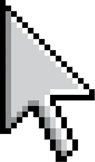 Pixel Old Tech Cursor-花瓣网