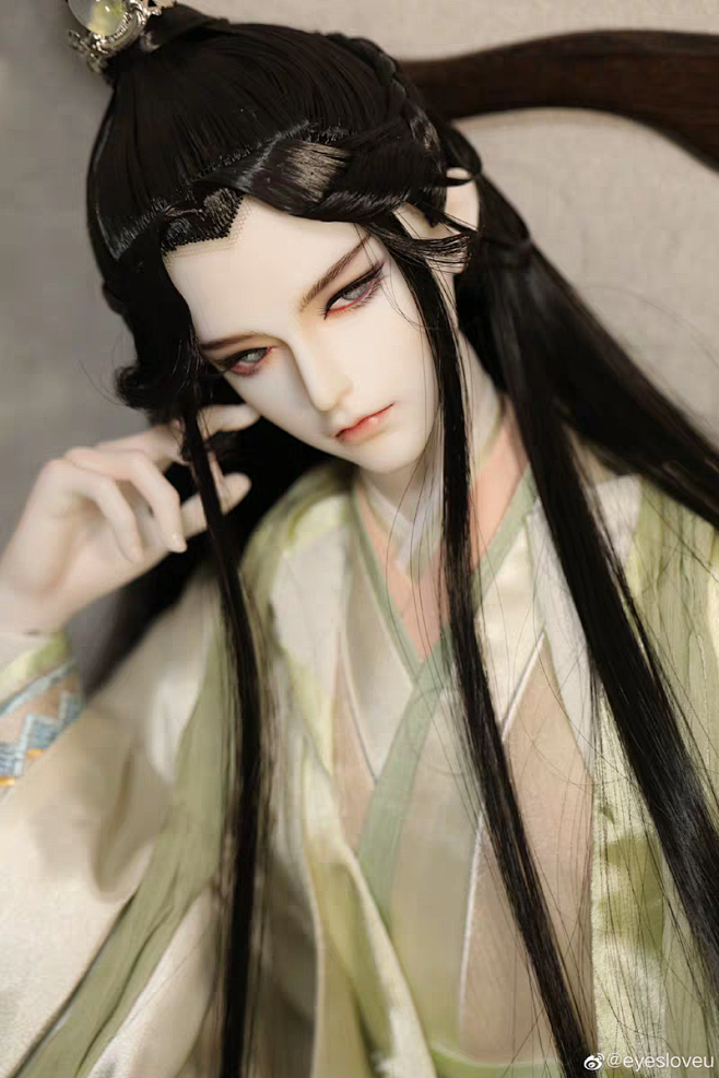 关仓仅可拍余款】bjd龙魂叔1/3男娃衣彻侯赫连容瀛官服 73BC-0047