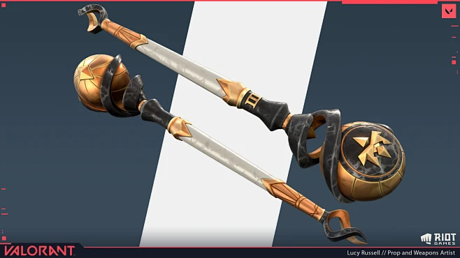 VALORANT // FORTUNE'S HAND Melee图片_3D图片素材-花瓣网