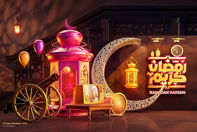 Happy Ramadan 2018-花瓣网