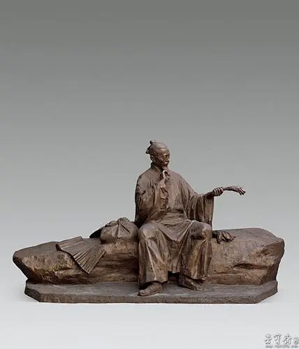 贾思勰《齐民要术》 林森 雕塑 420cm×200cm×260cm-花瓣网