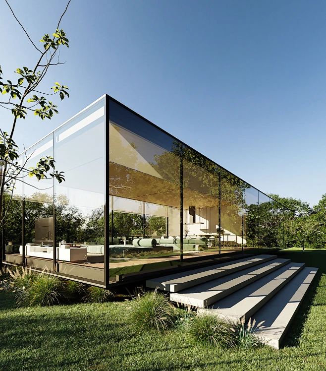 THE MIRROR HOUSE-花瓣网