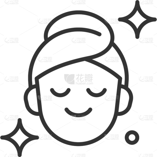 insMind Stickers Icons Personal Care素材-花瓣网