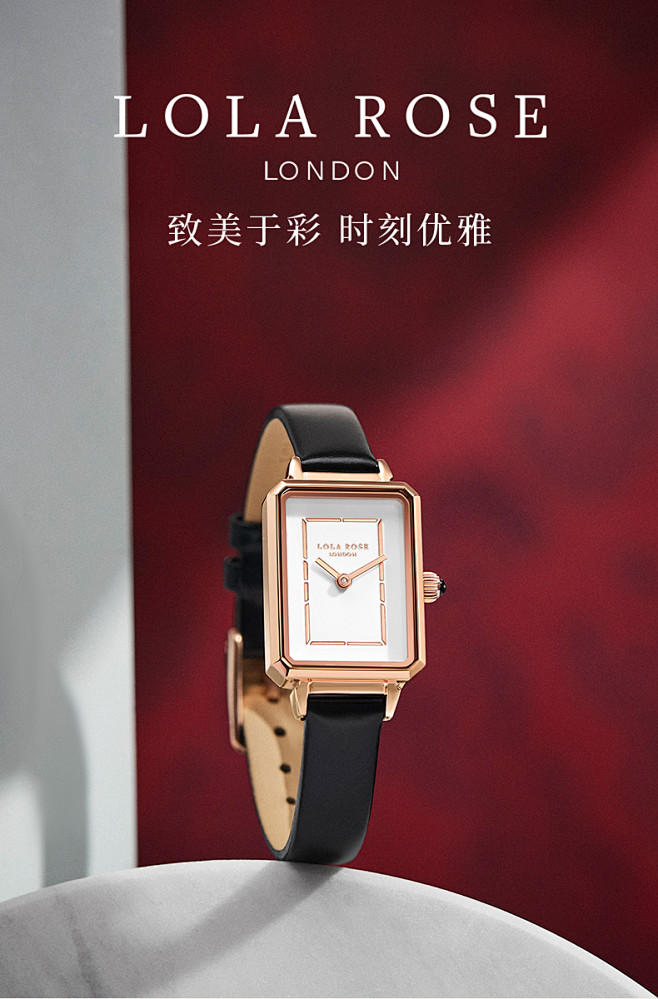 Lola Rose白陶瓷手表-tmall.com天猫