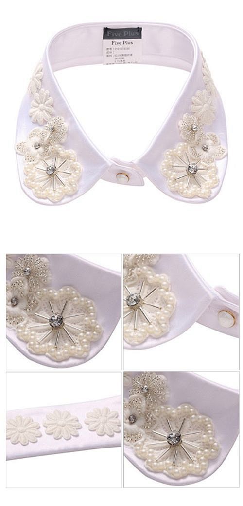 #日韩# #甜美# #假领# #串珠# #时尚# #复古# http://www.lpchannel.com/%E9%97%AA%E9%92 ...