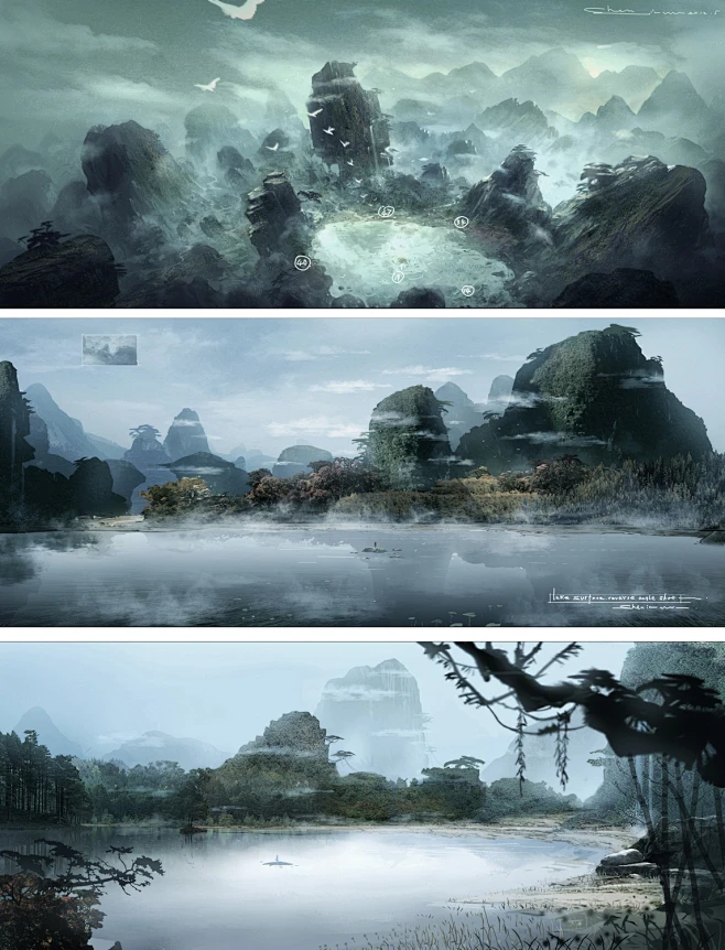 中国风写实场景气氛图来自cgbook.cn (2167)-花瓣网