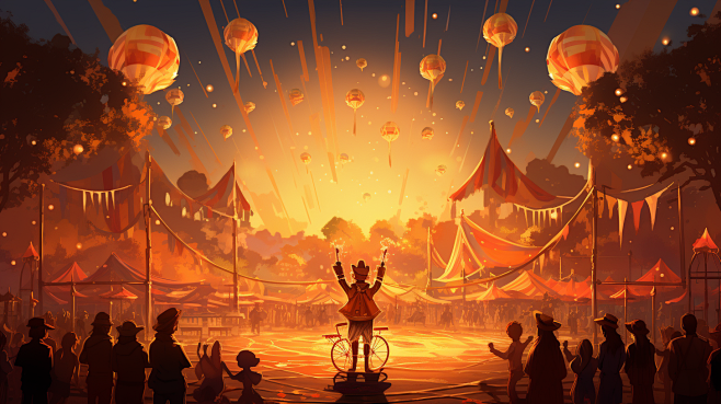 wallaceabadiben6084_Circus_performances_featuring_clown_perform ...