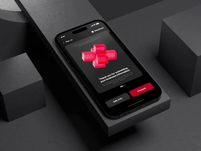 Mobile Banking App animation app bank banking banking app finance ...