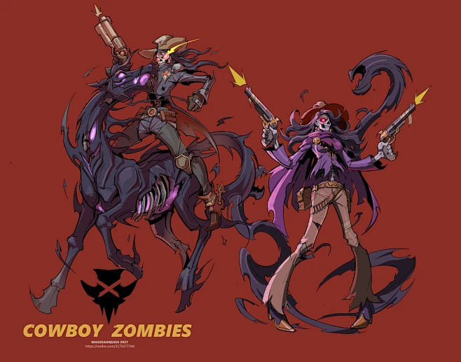 COWBOY ZOMBIES亡灵牛仔-花瓣网