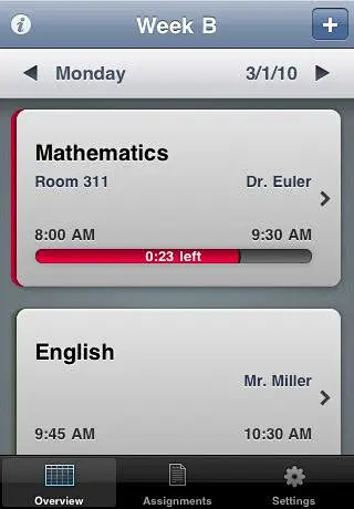 #Classes â€“ Timetable# #iPhone# -花瓣网