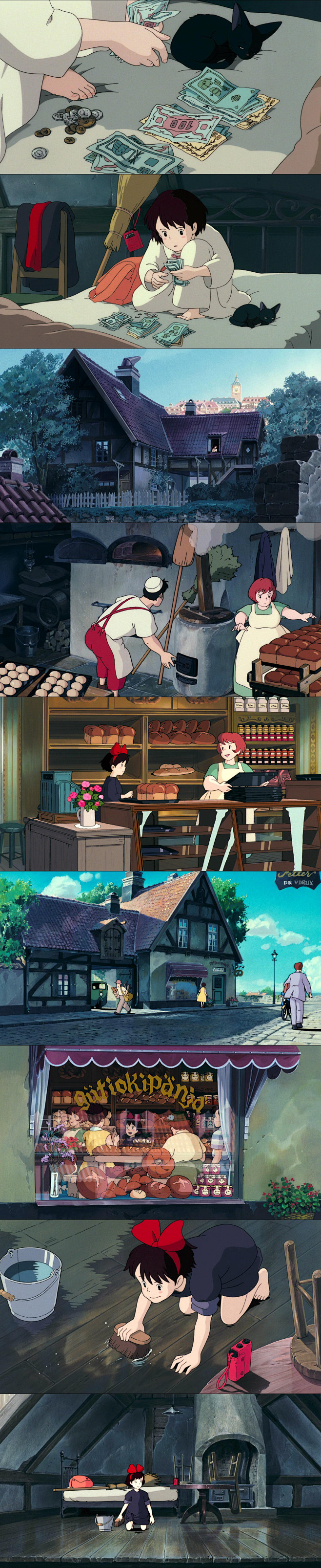 【魔女の宅急便 Kiki's Delivery Service 1989】21 吉卜力宫崎骏 #电影场景# #电影截图# #电影海报# #电影剧照#