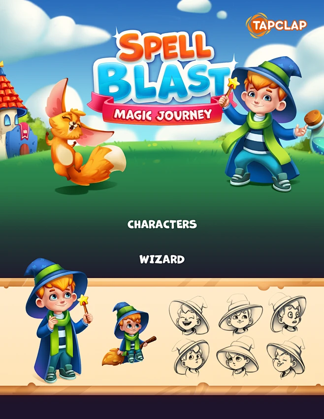 Spell Blast-花瓣网