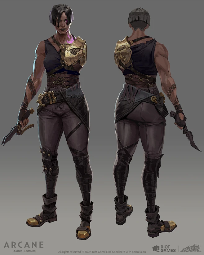 Sevika - Arcane Season 2-花瓣网