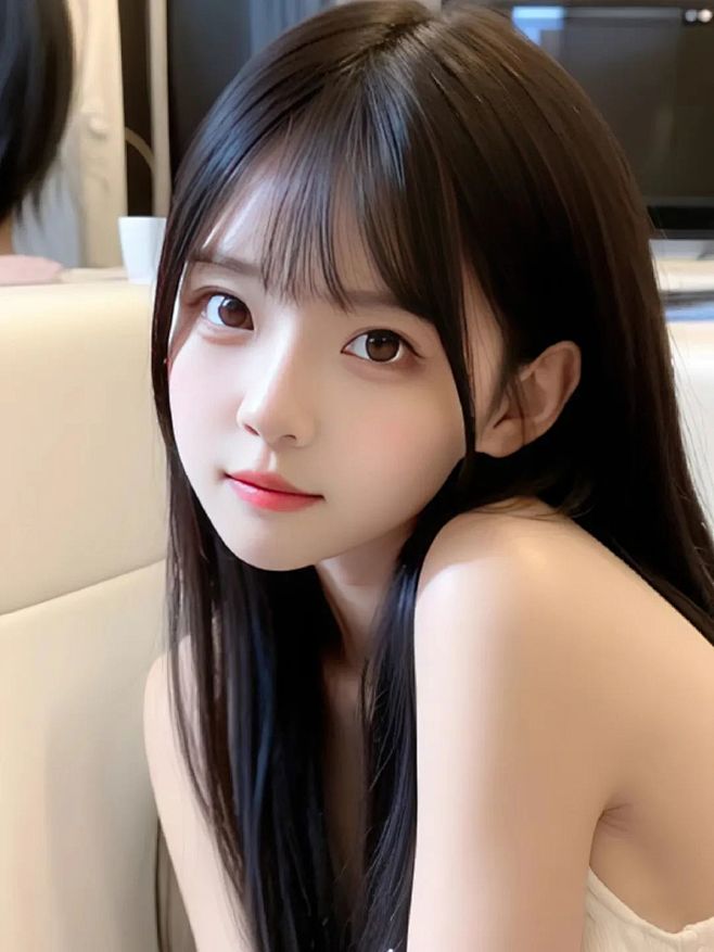 欣赏下最近很火的AI绘图美女