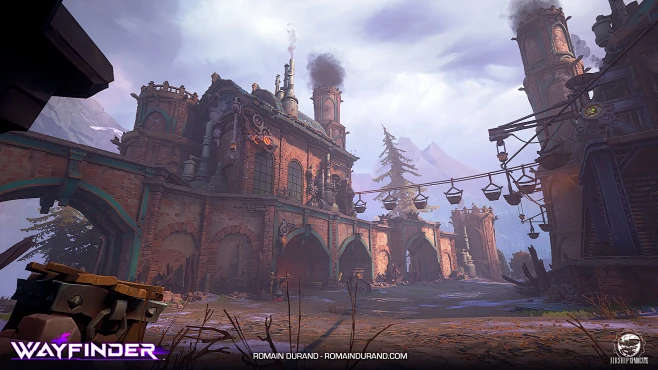 Wayfinder : Environment Art Drop-花瓣网