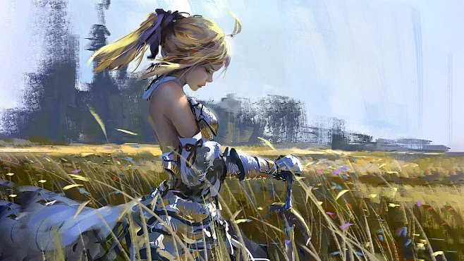 wlop 1920X1080 壁纸-花瓣网