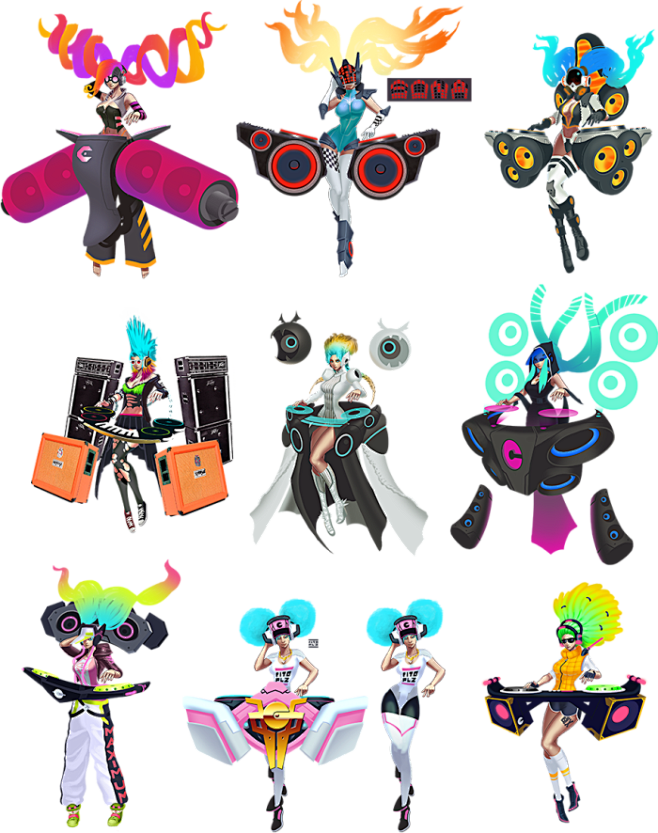 @图维画社 《LOL英雄联盟》-全英雄全皮肤官方原画设定合集4000P